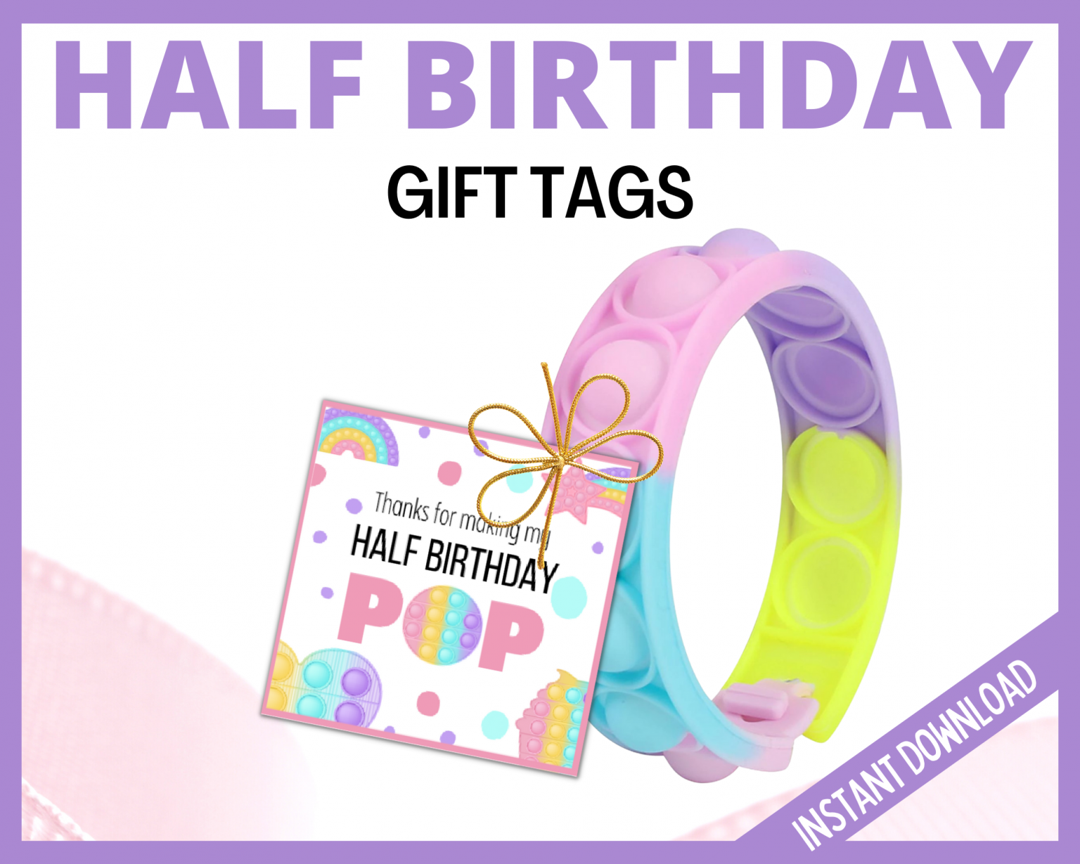 Half Birthday Ideas - Delilah's Party Ideas