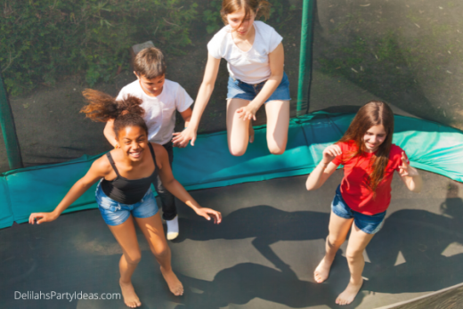 Trampoline Sleepover Fun Ideas - Delilah's Party Ideas