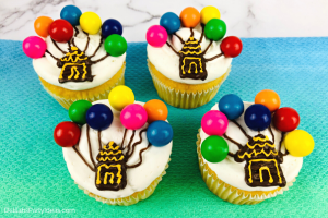 UP Cupcakes - Delilah's Party Ideas