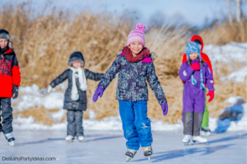Fun Winter Birthday Party Ideas - Delilah's Party Ideas