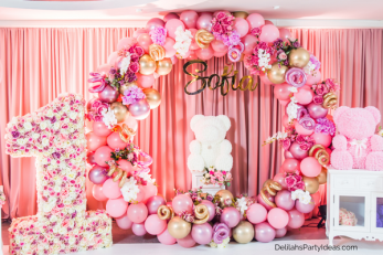 Flower Theme Party ideas - Delilah's Party Ideas