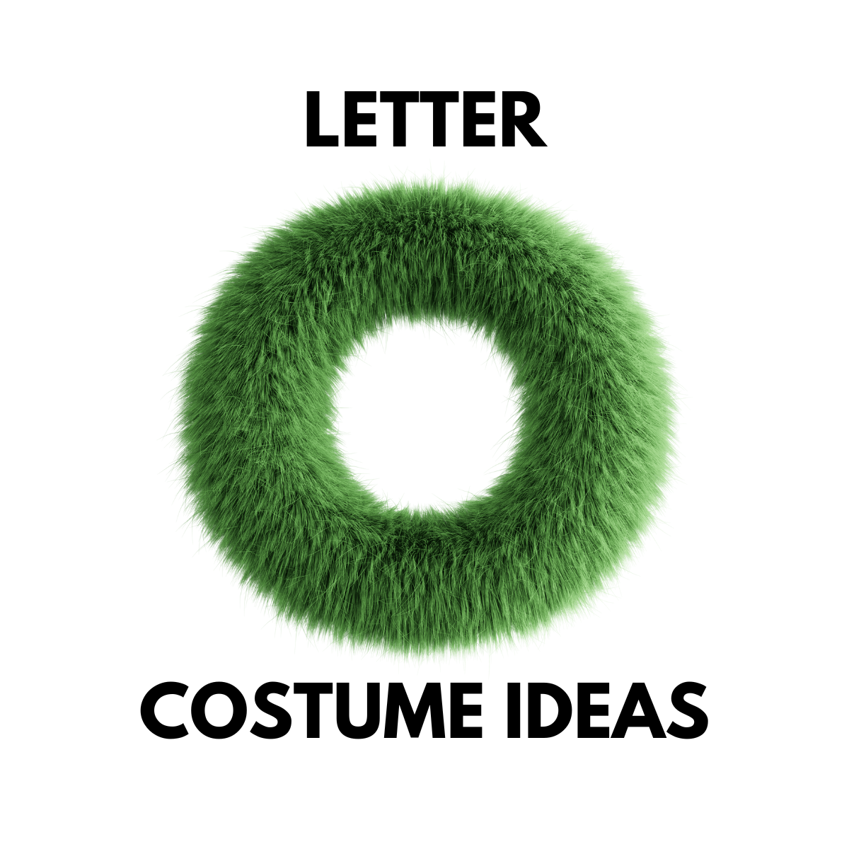 Alphabet Letter Costumes - Delilah's Party Ideas