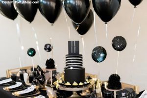 Black Party Theme Ideas - Delilah's Party Ideas