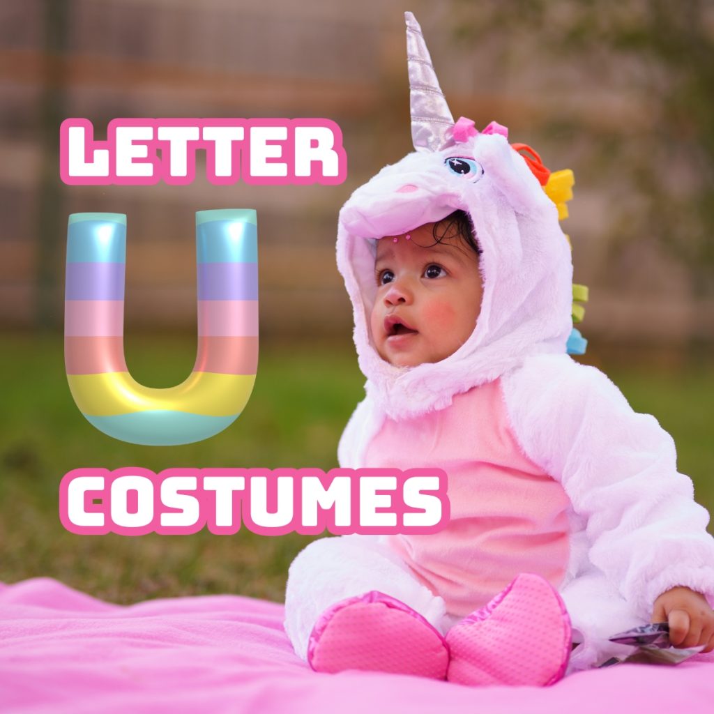 Alphabet Letter Costumes - Delilah's Party Ideas