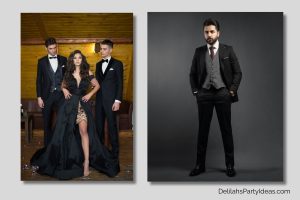 Black Tie Themed Party - Delilah's Party Ideas