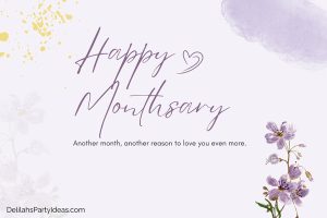 Monthsary Messages for Girlfriend - Delilah's Party Ideas